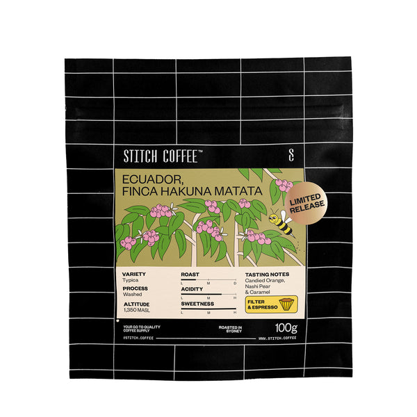 Ecuador, Finca Hakuna Matata | Stitch Coffee | Specialty Coffee Beans